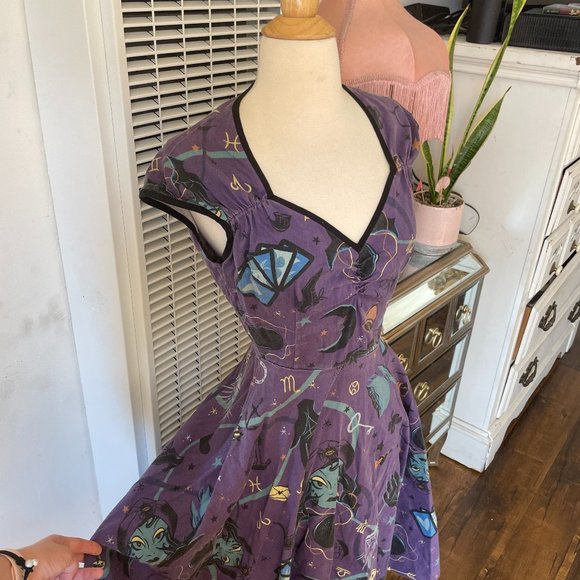 Pinup Couture | Dresses | Disney Haunted Mansion Fortune Teller Heidi Dress | Poshmark